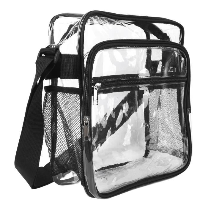 KEENSO Sac à main transparent en PVC Sac à bandoulière transparent mode ...