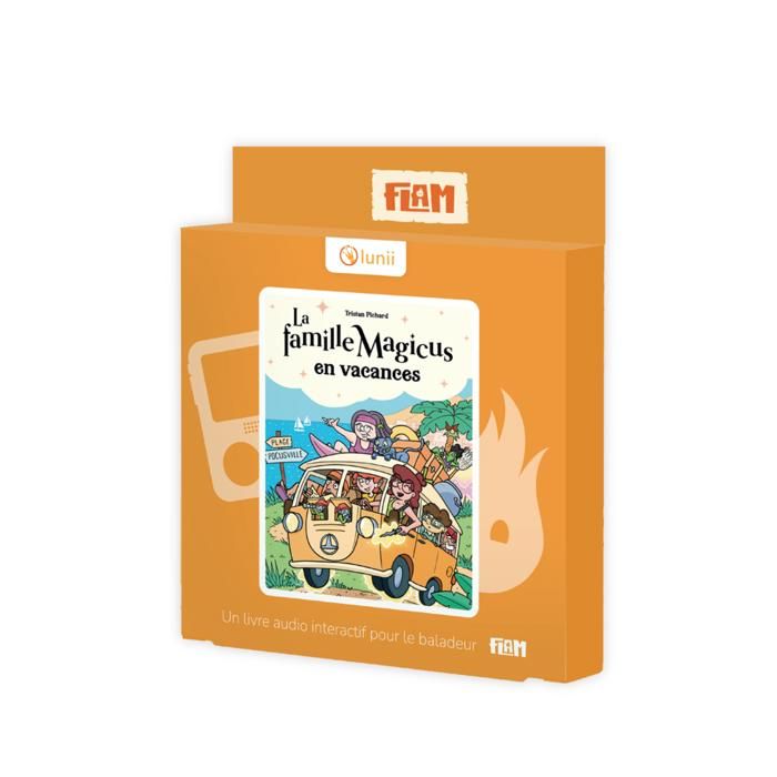 Console Educative - Lunii - Coffret La famille Magicus part en vacances ...
