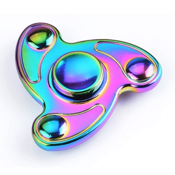 Threeleaf Shape Flying Fish Finger Finger Spinner en alliage de Zinc ...
