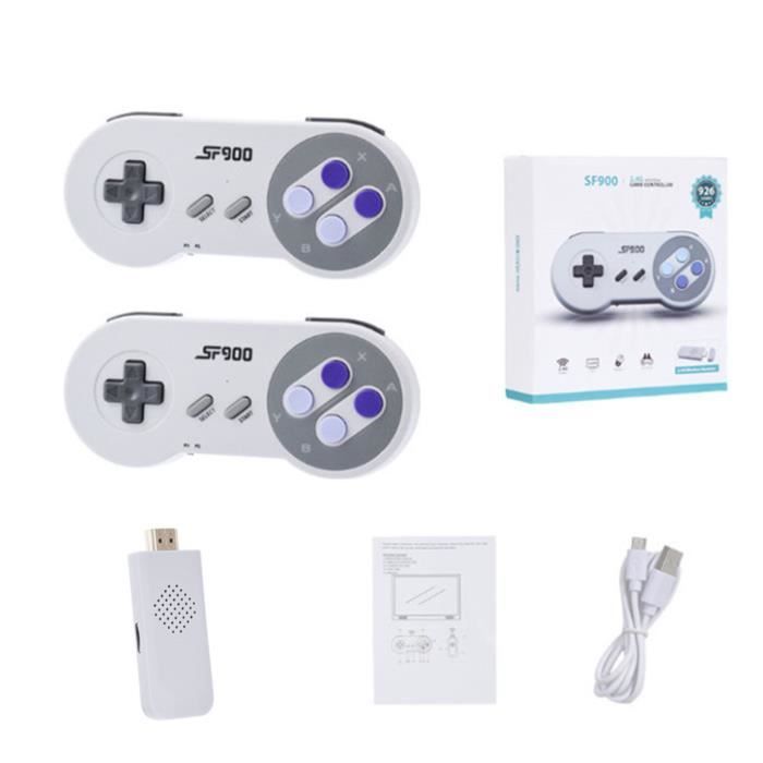 SF900 Console de jeu rétro HD Bâton de jeu vidéo avec 1500 jeux pour ...