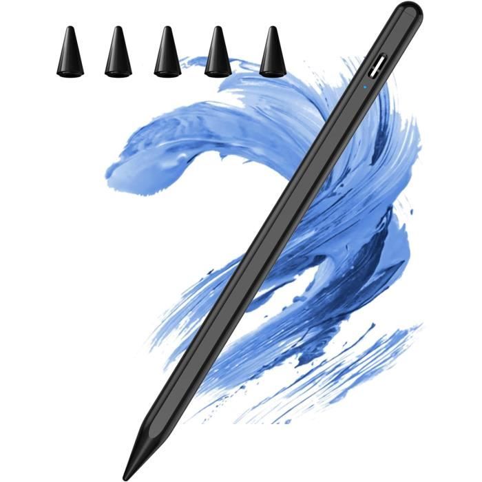 Stylet Pour Ipad(2022-2018), Apple Pencil Avec Rejet De La Paume Et ...