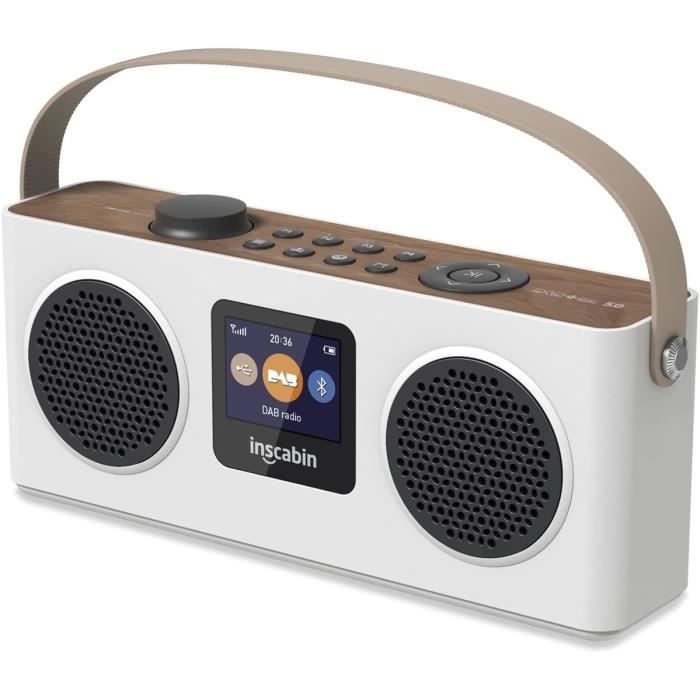Inscabin M4 Radio portable DAB-DAB+ Radio numérique FM portable ...