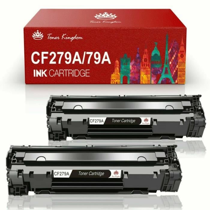 Pack de 2 TonerKingdom 79A CF279A compatibles pour HP LaserJet Pro ...