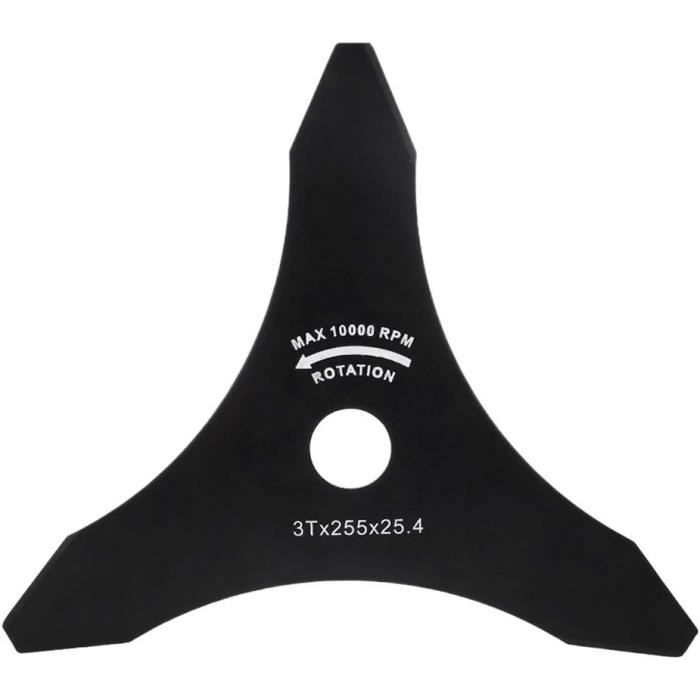 Coupe-Bordures À 3 Dents - Lame De Débroussailleuse - Accessoire De Tondeuse À Gazon - Haute ...