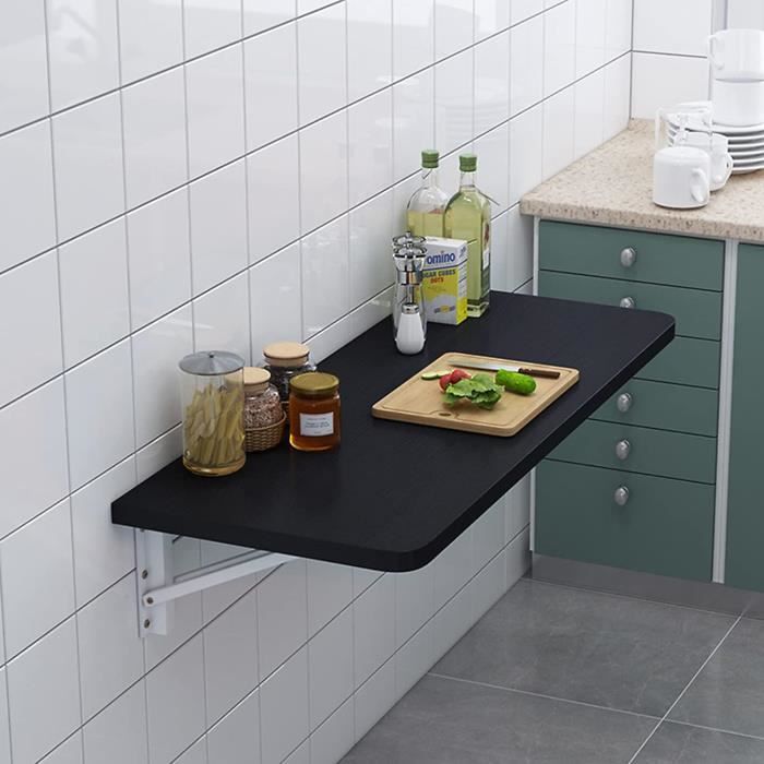 Table Pliante Pour Petite Cuisine, Table Murale Rabattable, Table ...