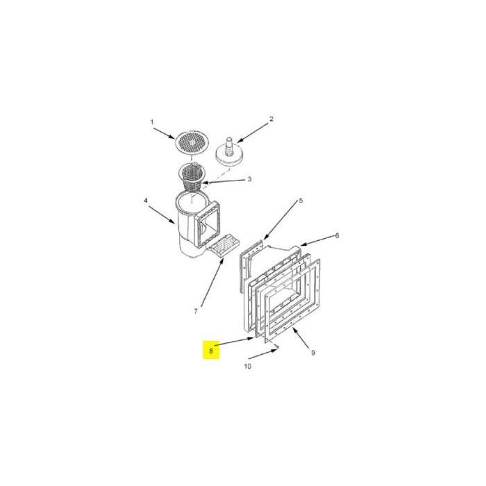 Joint skimmer bouche large - lot de 2 - Cdiscount Jardin