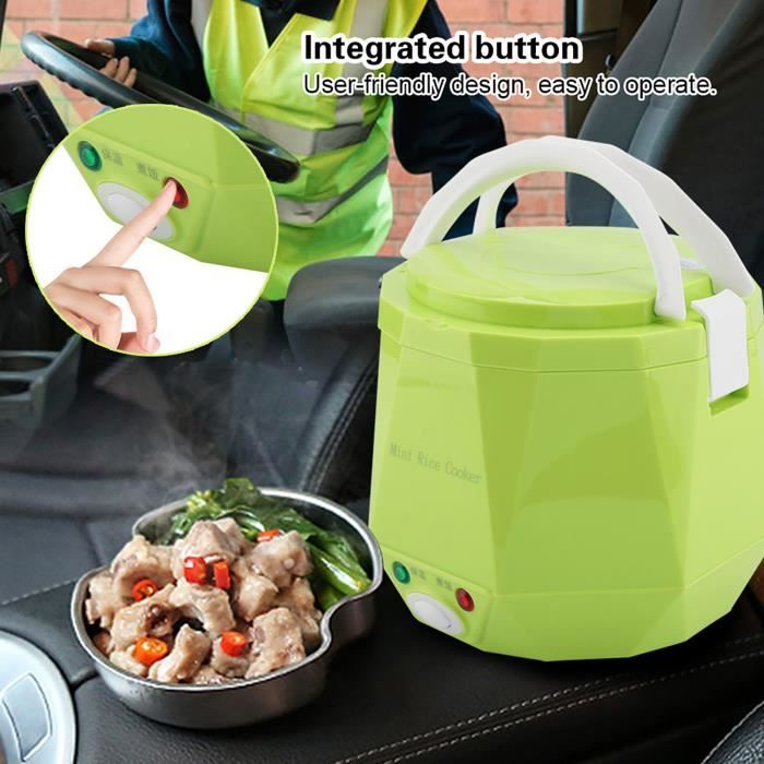 YOSOO cuiseur à riz portable 24V 140W 1.3 L Électrique Portable ...
