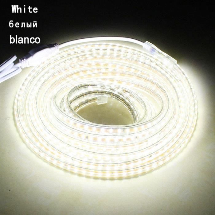 BANDE LED,Cold White-6m--bande lumineuse Led SMD3014 ac 220v 120LED-M ...