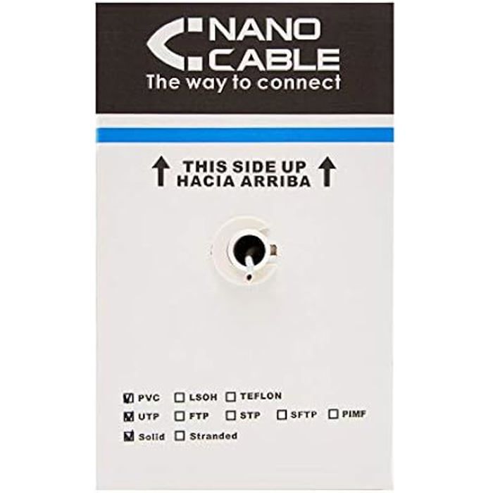 Nano Cable 10.20.0304-EXT-BK - Câble Ethernet RJ45 Cat.5e UTP ...