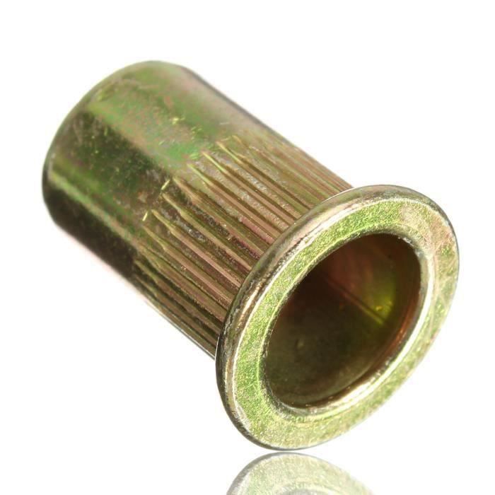 Ywei Ecrou Rivetage Rivet Nut Steel Filetés Acier Insert M3 M4 M5 M6 M8 ...