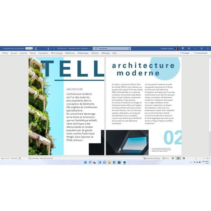 MICROSOFT 365 Personnel - 1 utilisateur - PC ou Mac - Abonnement 1 an ...