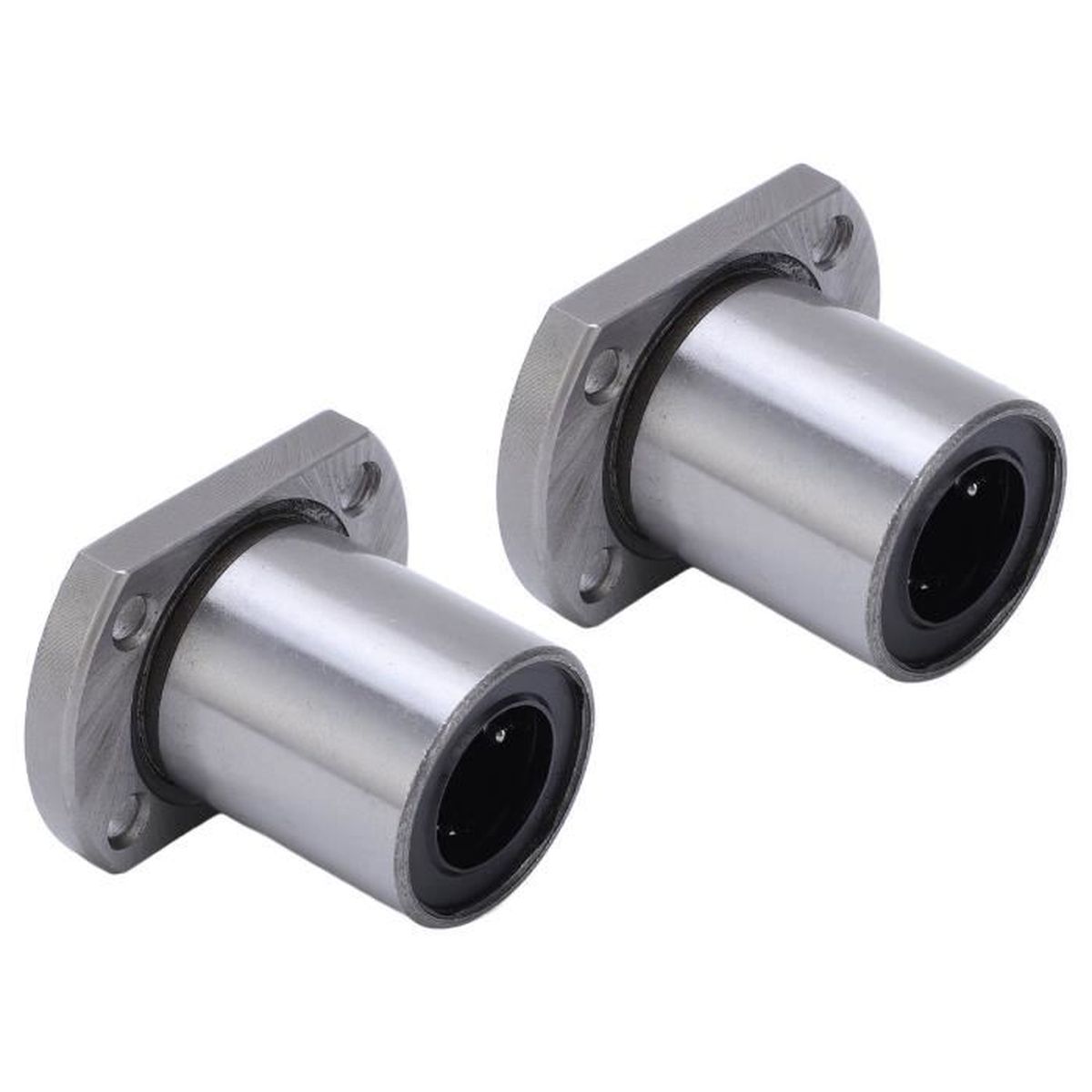 KEM - Roulement à billes linéaire à bride ovale 2 pièces pour axes de ...