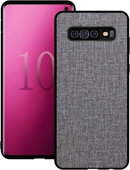 Coque pour Samsung Galaxy S10 Plus, Housse de téléphone en Tissu Tout ...