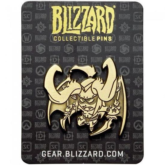 Blizzard - Collectible Pins Illidan Gold - BlizzCon 2015 - World of ...