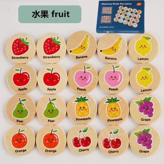 Casse-Tete GTK50 Trouver le même motif jeu de puzzle enfant éducation ...