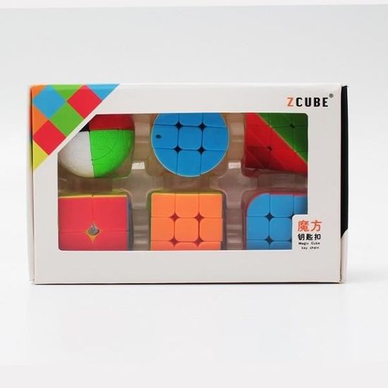 Casse-Tete SZP58 Bundle 6 pièces/ensemble coffret cadeau Mini Cube ...