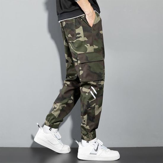 Pantalon de jogging - de marque Harem Cargo à poches 2222_mc_army_green - Cdiscount Prêt-à-Porter