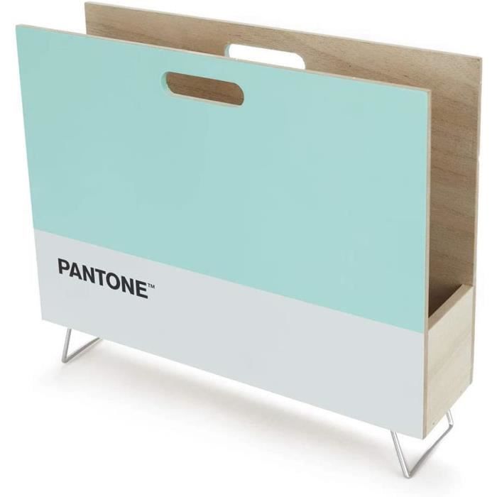 Porte-revues Pantone Couleur Turquoise Range Magazines décoratif pour ...