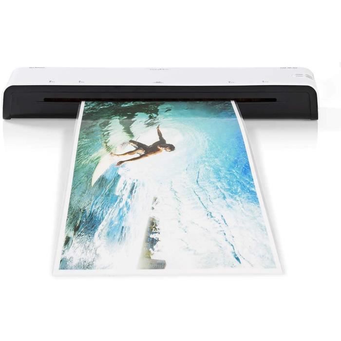 Machine à Plastifier | Chaud Froid | A3 | 300 mm-Min | Arrêt ...