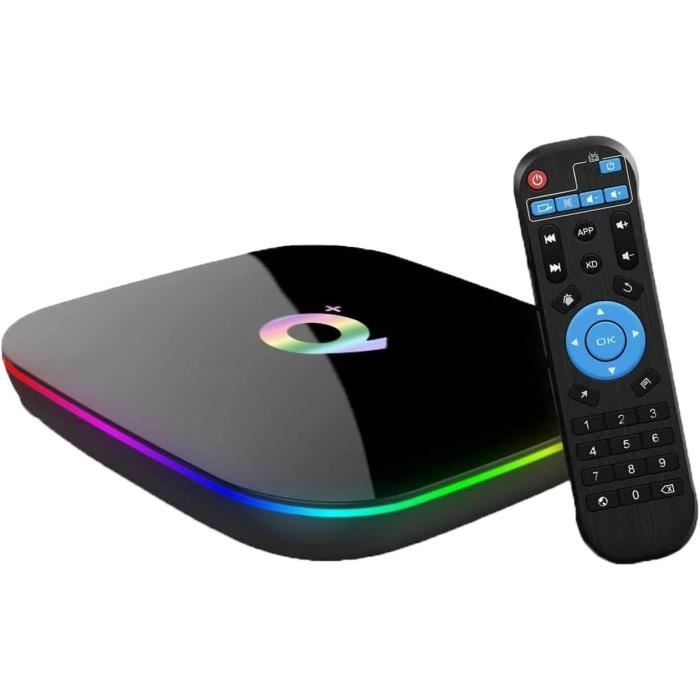 Android TV Box, Q Plus Android 10.0 TV Box 4GB RAM-32GB ROM H616 Quad ...