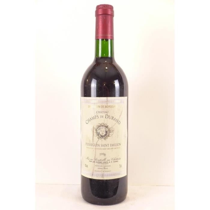 Puisseguin saint-émilion château champs de durand rouge 1996 - bordeaux ...