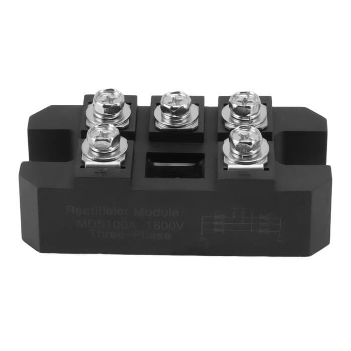 Redresseur 100A Pont Redresseur 3 Phase Diode 5 Borne 100A 1600V ...