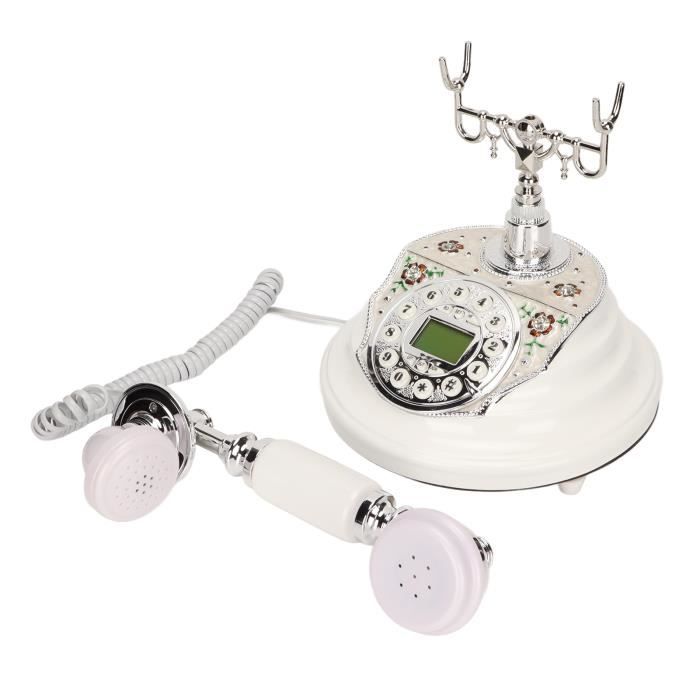 Fdit téléphone classique européen MS-8323B Téléphone Vintage Européen ...