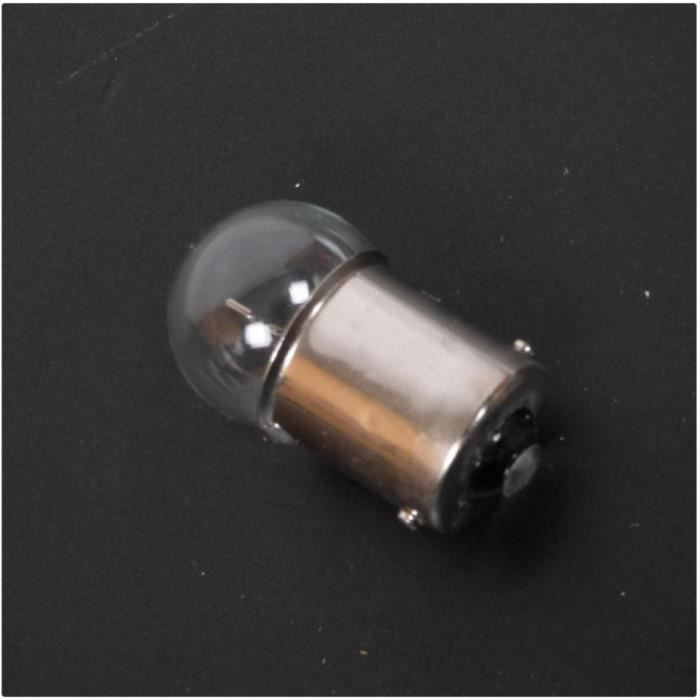 Ampoule lampe graisseur 6V 10W BA15s à plot centré face à face FLÖSSER ...