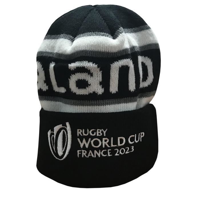 Bonnet - New Zealand - RWC - Collection officielle 2023 - Acrylique ...