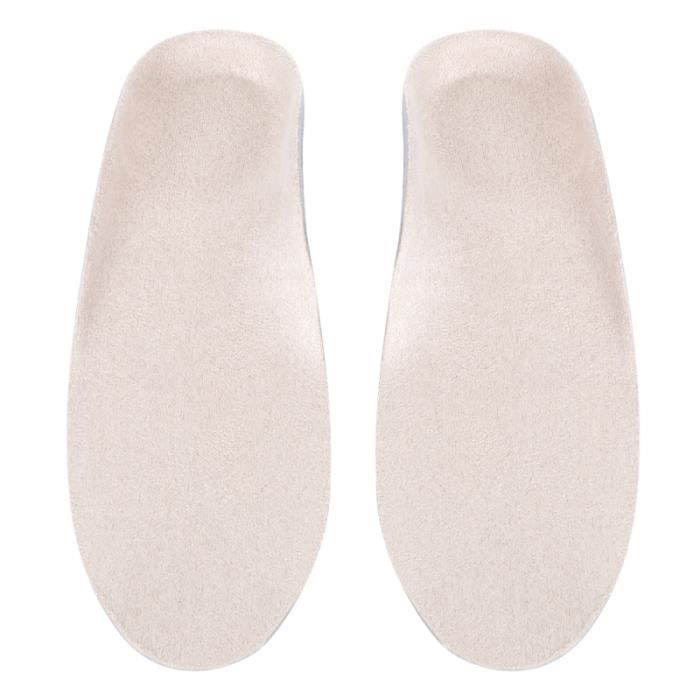 Kids Orthotic Insoles PU Arch Support Inserts Shoe Pads for Flatfoot ...
