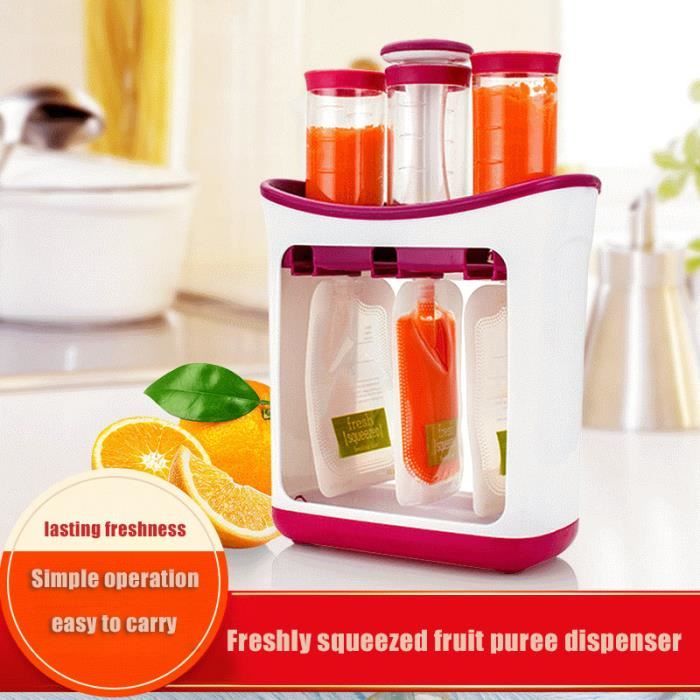 Presse-purée de fruits, Machine à compléments alimentaires pour bébés ...