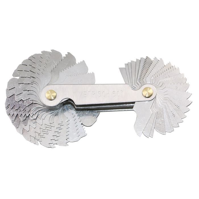 Jauge Filetage Impériale Métriques Filet Mesure Vis 58pcs Lames ...