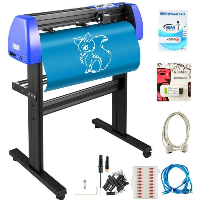 Plotter de Découpe Vinyle - VEVOR - 870 mm - Support de Sol Flexible ...