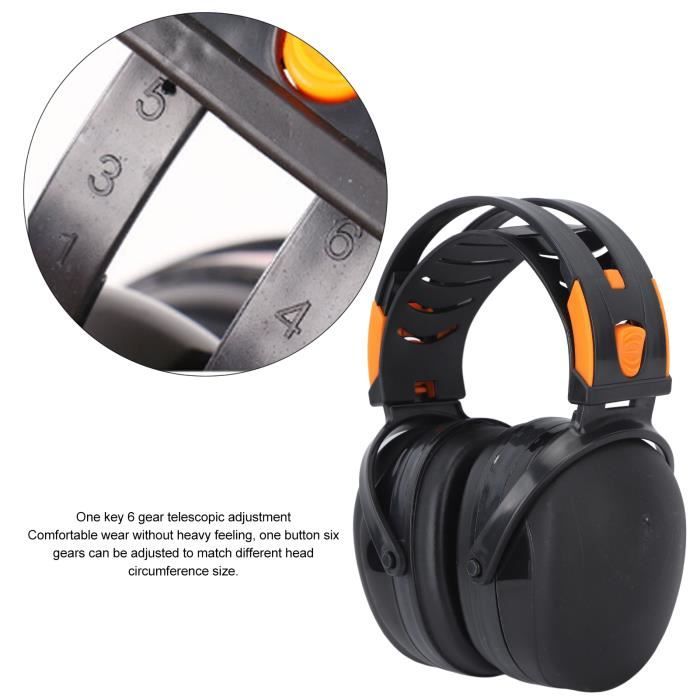 BEA Cache-oreilles à réduction de bruit Cache-oreilles anti-bruit pliable léger protection ...