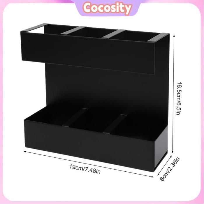 Cocosity Organisateur de Paille 3 Compartiments Support de Rangement ...
