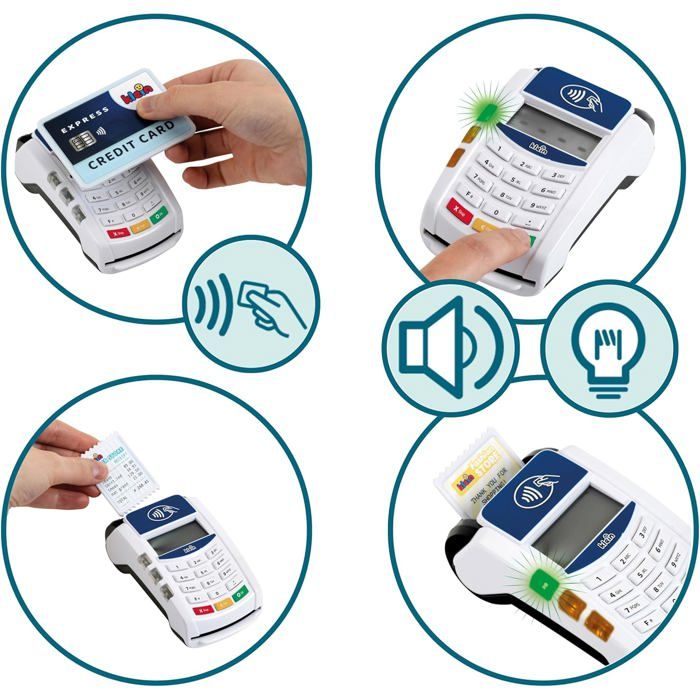 Terminal de Paiement Jouet avec Sons et Lumières, Complément pour ...