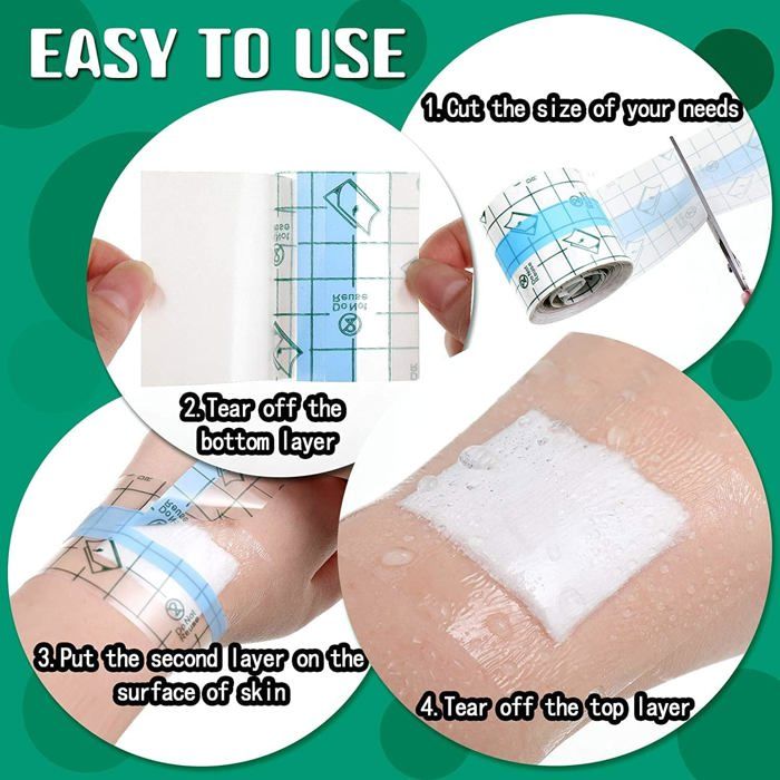 Pansement Tatouage Etanche 10Cm X 10M Bandage Adhésif Extensible ...