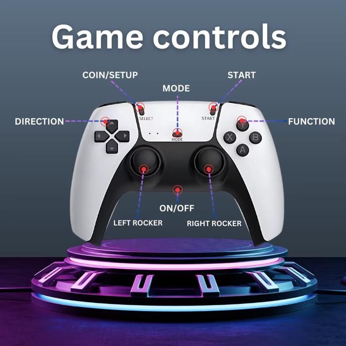 NDUP wireless game console M15 game stick retro games 64GB 20000+ games ...