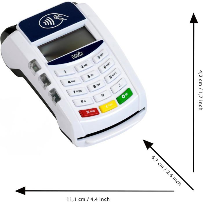 Terminal de Paiement Jouet avec Sons et Lumières, Complément pour ...