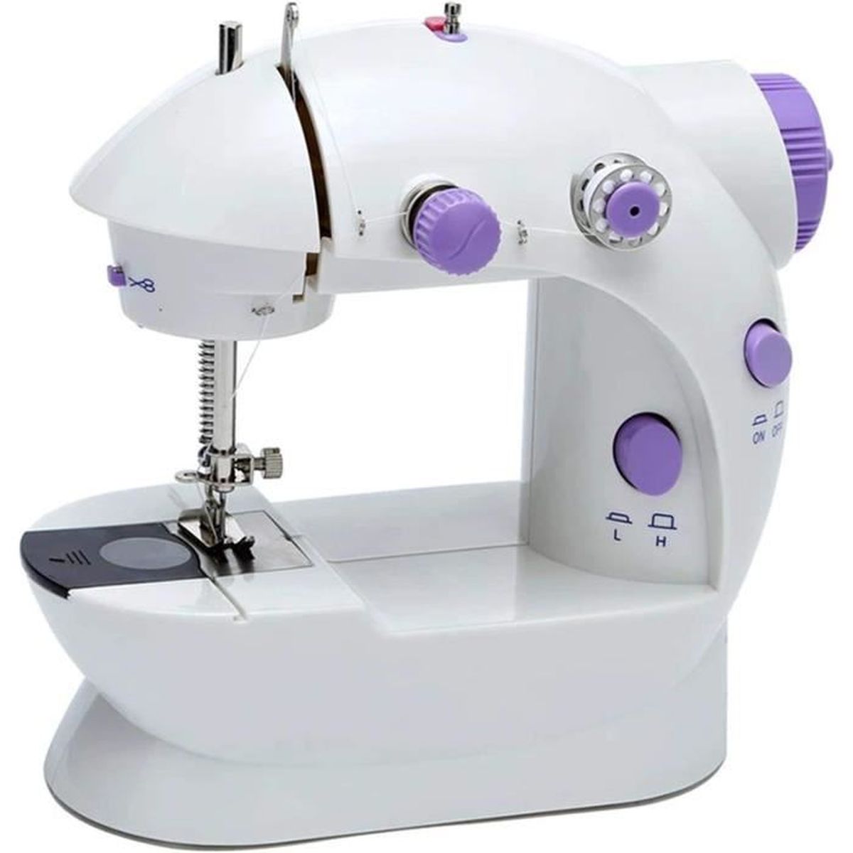 Mini machine à coudre portable，6W machine à coudre domestique avec ...