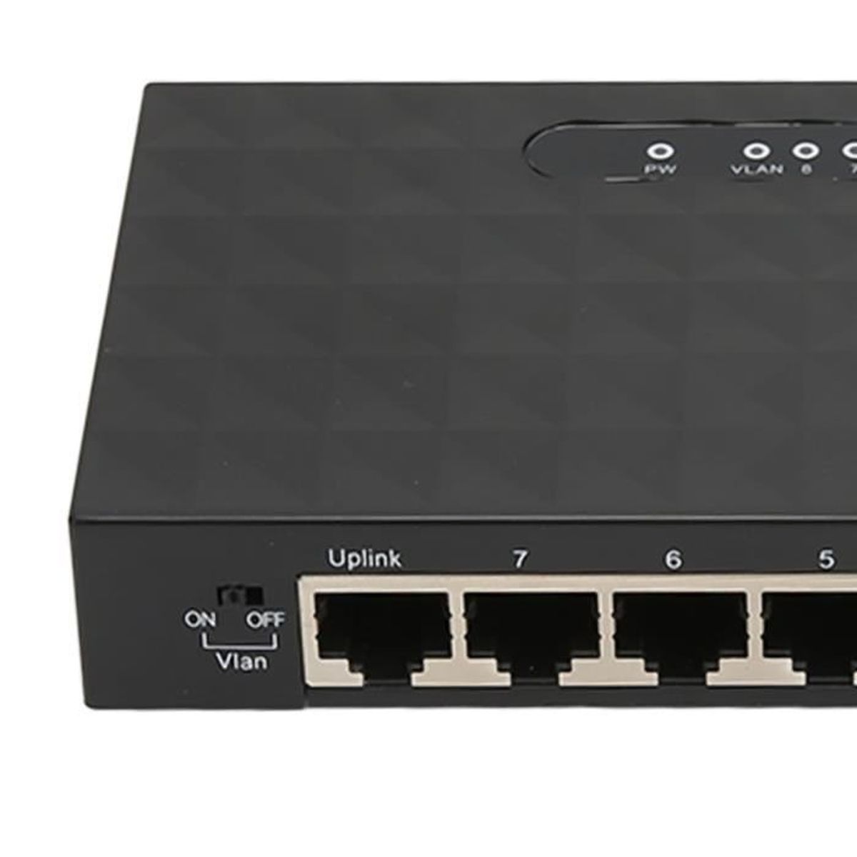 YIC Commutateur réseau Gigabit 1000Mps 8ports commutateur auto ...