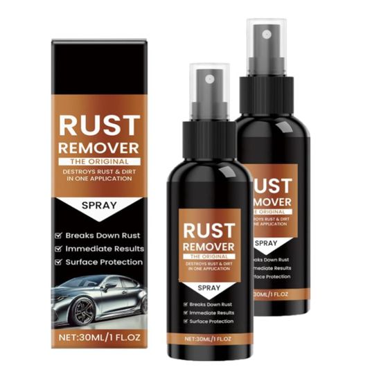 Rust Remover Spray Metal Rust Remover Car Scratch Remover Multi-Surface ...