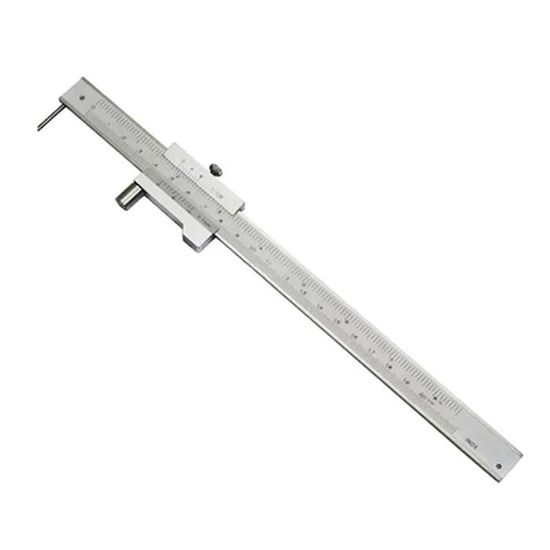 Ligne Parallèle Vernier Caliper Carbure Scribe Règle Jauge Ligne ...