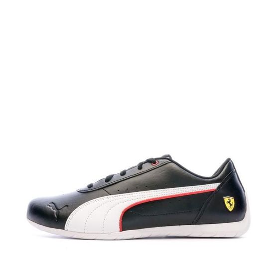 Baskets Noir Homme Puma Ferrari Neo Rosso Corsa Black - Cdiscount ...