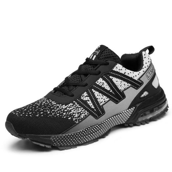 Baskets Homme Fashion Chaussures Sport Sneakers Noir - Cdiscount Chaussures