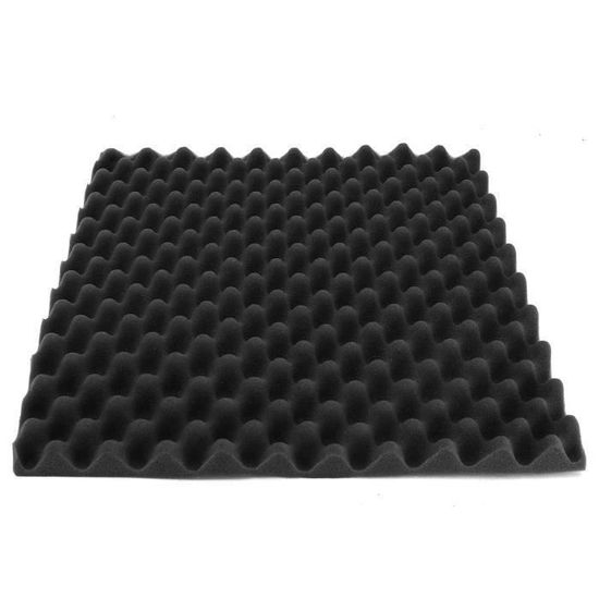 Mousse Éponge Acoustique Insonorisation Pr Studio KTV 50x50x5cm NOIR ...