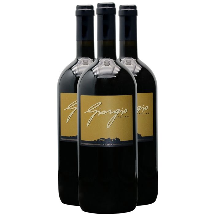 La Massa Giorgio Primo 2018 - Toscane - Vin Rouge d' Italie (3x75cl ...