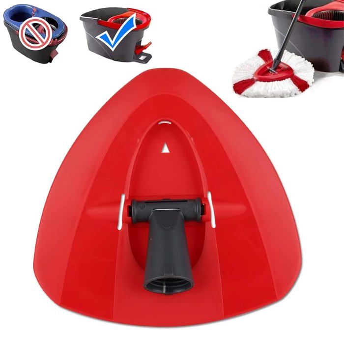 Accessoire de rechange pour balai rotatif rouge - Pour balai rotatif O ...