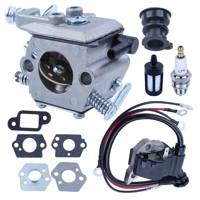 Carburateur avec filtre à air Bobine d'allumage Filtre à carburant pour Stihl MS250 MS230 MS210 ...