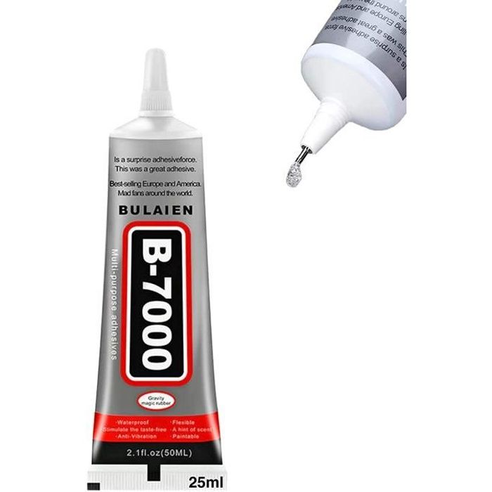 FcnTech,Colle Extra Forte, B7000, 25ml, Glue Smartphone, Colle B700 ...